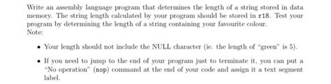 Solved Write An Assembly Language Program That Determines