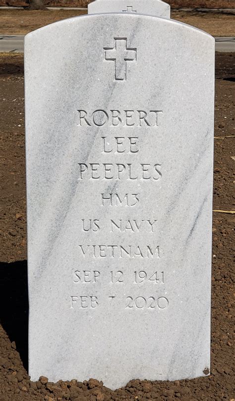 Robert Lee Peeples 1941 2020 Find A Grave Memorial