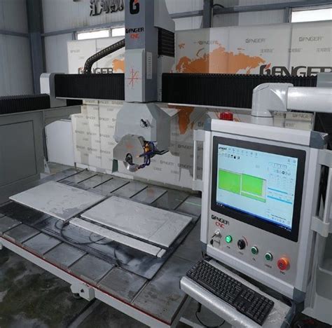 Straight Line Arc Cutting 5 Axis Cnc Gq 3220ds Bridge Saw Stone Cutting