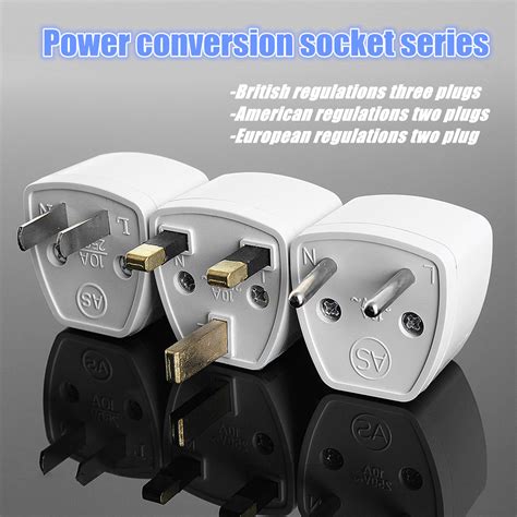 10a 250v Travel Universal Power Outlet Adapter Ukuseu To Universal Plug Socket Converter