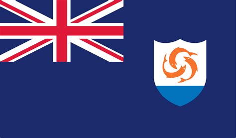 Flags Symbols And Currency Of Anguilla World Atlas