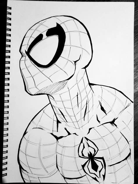 Pin By Gaby Gaviota On Dibujos Spiderman Drawing Spiderman Art