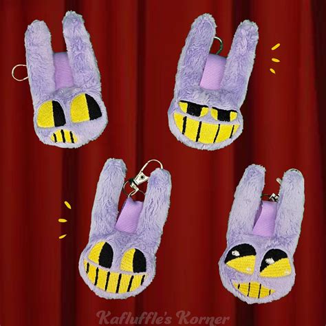 Jax The Amazing Digital Circus Plush Clip Etsy Uk