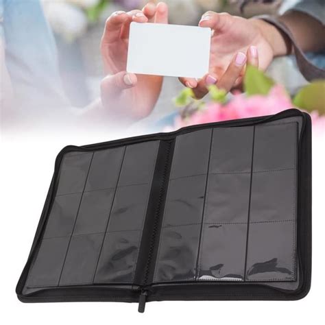 Lon Cahier Range Classeur Carte 9 Pochettes Cartes à Collectionner