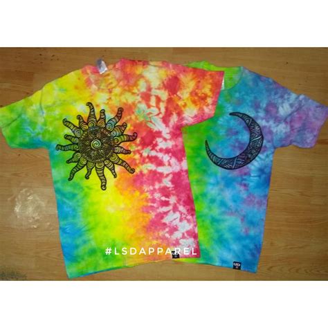 Tie Dye Sun And Moon Shopee Philippines