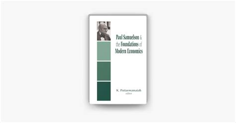 ‎paul Samuelson And The Foundations Of Modern Economics In Apple Books
