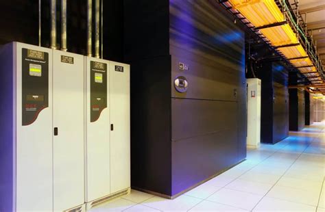 Inside A High Performance Data Center Power Cooling And Exterior Features Interconnections