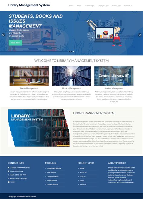 Python Django Mysql Library Management System Project