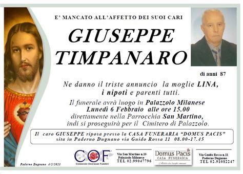 Giuseppe Timpanaro Paderno Dugnano Comuneinreteit
