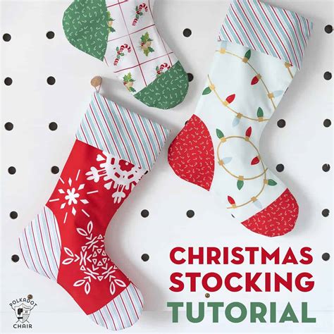 Easy Christmas Stocking Patterns Nana Sews