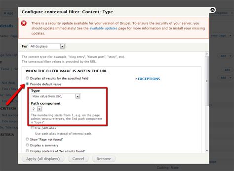 7 how to show nodes of a content type using contextual filters as