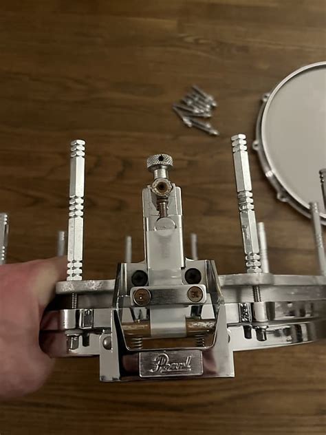 Pearl Free Floating Chassis With Die Cast Hoops For Snare Reverb
