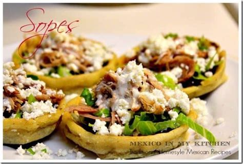 Sopes De Frijoles