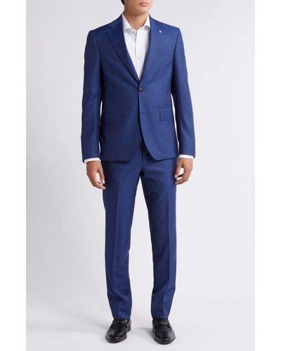 Blue Ted Baker Suits For Men Lyst