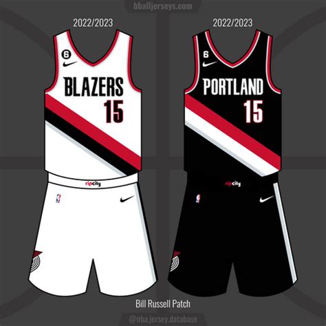 Portland Trail Blazers Basketball Jersey Db