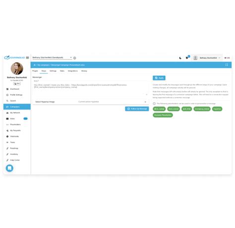 Sendspark Expandi Integration Personalize Videos At Scale