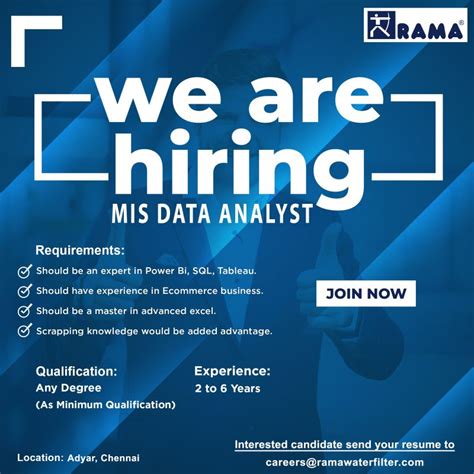 Misdataanalyst Team Hiringalert Hiringimmediately Dataanalysts Immediatejoiners