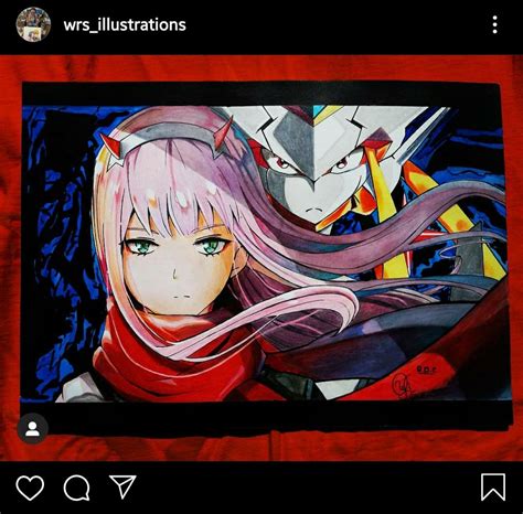 Zero Two E Strelitzia Desenho Anime Zero Two Zelda Characters