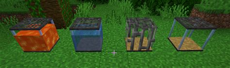 Terrariums And Cages Minecraft Mod