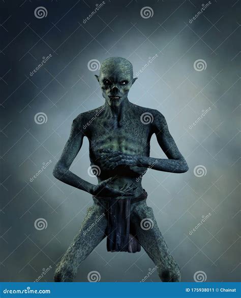 Goblin Fantasy Folklore Creatures Stock Illustration Illustration Of