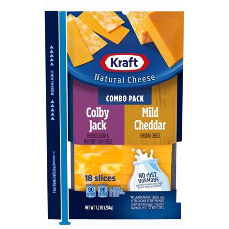 Natural Sliced Cheese Kraft Natural Cheese