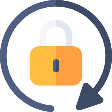 Reset Password Basic Rounded Flat Icon