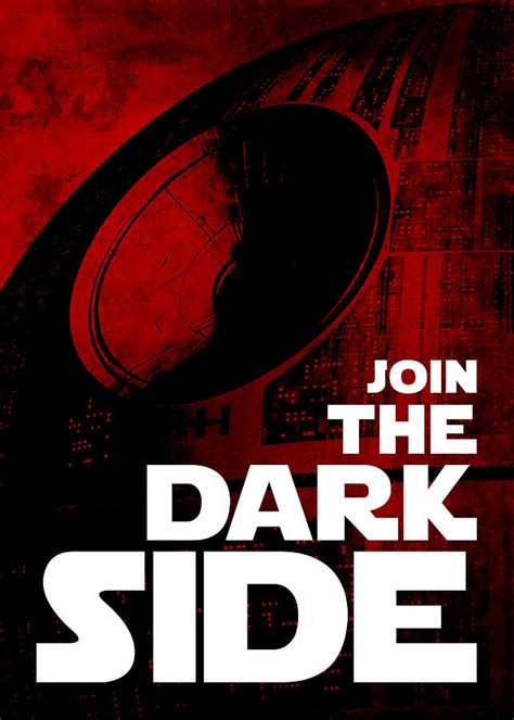 Join The Dark Side Digital Art By Andrea Gatti Fine Art America