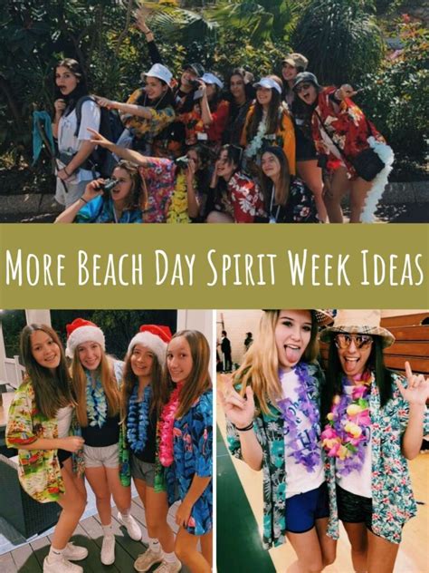 Beach Day Ideas For Spirit Week At Daniel Parish Blog