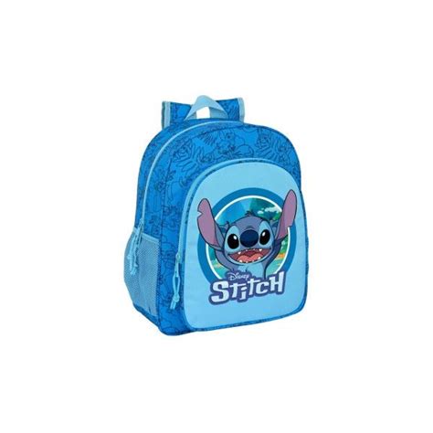 Safta Mochila Stitch Disney 38cm Adaptável Kuantokusta