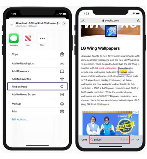 How To Find Text On Webpage In Safari On Iphone Or Ipad Guide