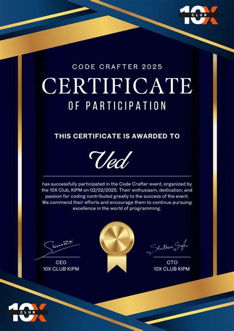 Ved Prakash On Linkedin Codecrafter2025 Coding Techinnovation