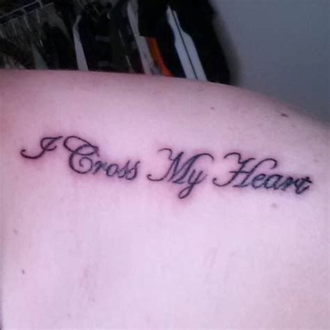 I Cross My Heart George Strait Done George Strait Cross Heart Tattoo