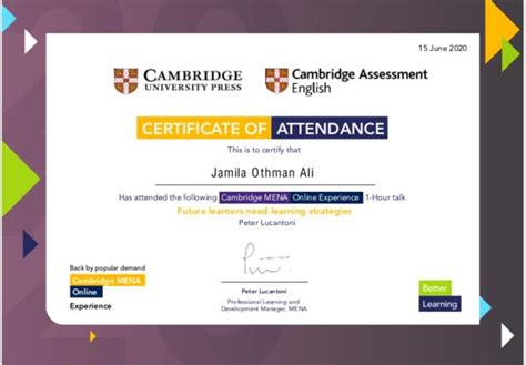 Jamila Othman On Linkedin Teaching Teachingandlearning Teacherdevelopment Cambridge Learners