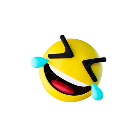 Premium Photo Lol Emoji Isolated