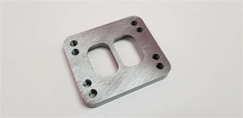 T3 Divided To T4 Twin Scroll Divided Turbo Flange Adapter To4e 5 9 Hx30 Hx35 Usa Custom Fabshop