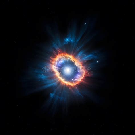 Super Nova Ai Generatet Stock Illustration Illustration Of Energy