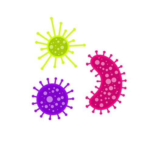 Premium Vector Vector Pathogen Microorganisms Set