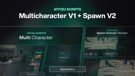 Multicharacter V1 Spawn V2 Bundle Fivem Script Browser Fivem Assets