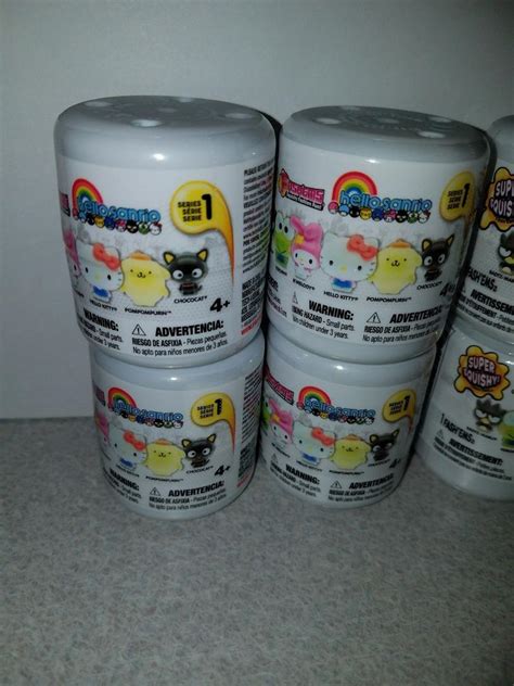Hello Sanrio Fashems Hello Kitty Lot Of 6 Blind Capsules Series 1 1927665378