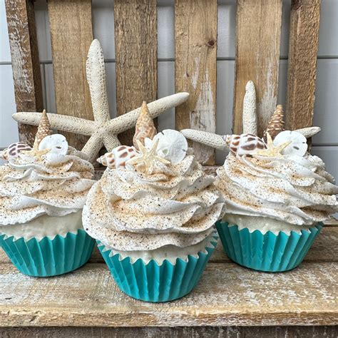 Beach Theme Cupcakes