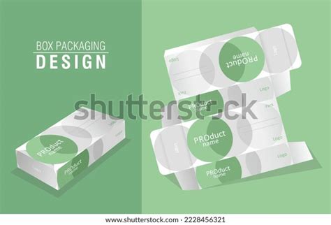 Box Packaging Design Template Design Stock Illustration 2228456321 Shutterstock