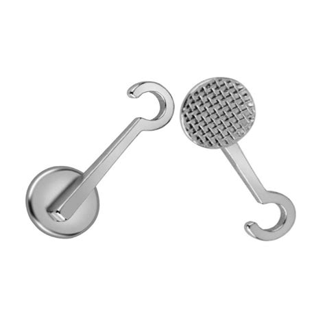 Dental Orthodontic Bondable Crimpable Curved Hook 10 Pcs Pack Crestadent