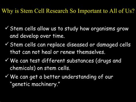 Stem Cells Background Ppt