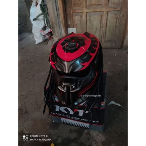 Jual Helm Predator Tengkorak Sni Dot Shopee Indonesia