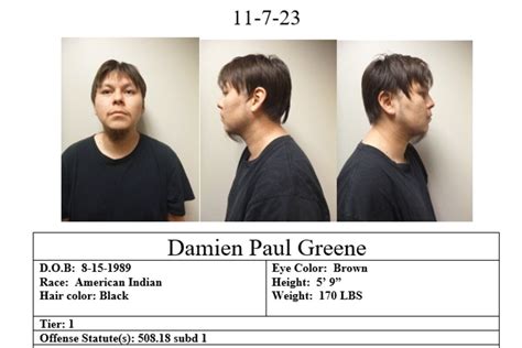 Red Lake Department Of Public Safety Sex Offender Community Notification 11 7 23 Damien Paul