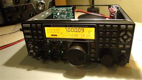 Elecraft K3 Power On Youtube