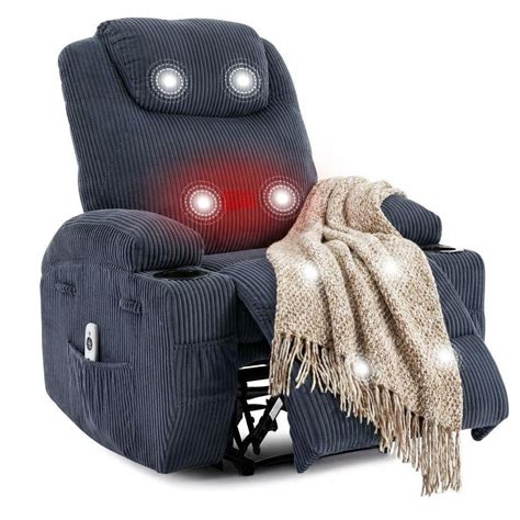 Teqin Massage Recliner Chair With Heat And Vibration Ergonomic Lounge