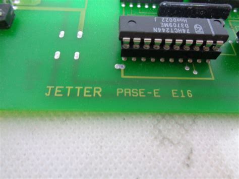 Jetter Pase E E16 Cpu Interface Card