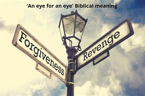 What Does The Bible Mean By An Eye For An Eye Scriptures Explained