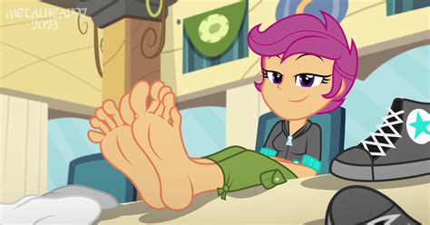 Commission Eg Older Scootaloo Barefoot Metalhead97のイラスト Pixiv